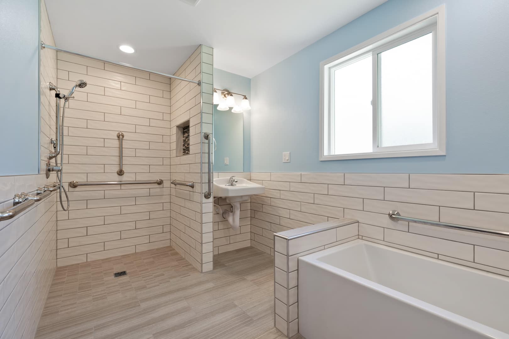 Universal Design Bathroom - Thayer Design Build